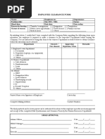 Employee Movement Request Form | PDF
