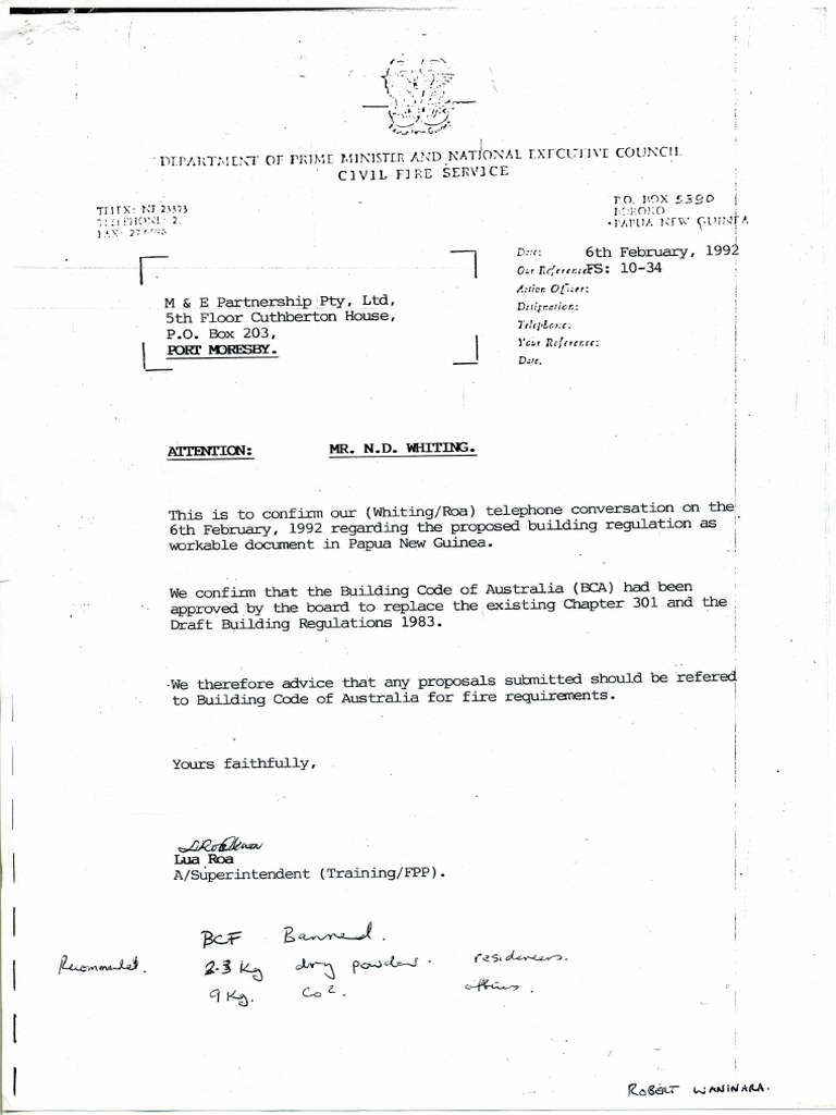 PNG Fire Code Png's 1629 | PDF