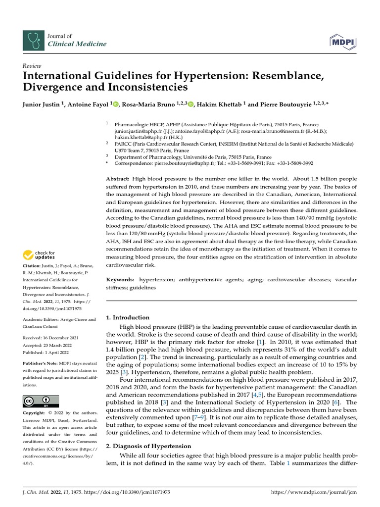 Guias Hta 2022 | PDF | Hypertension | Cardiovascular Diseases