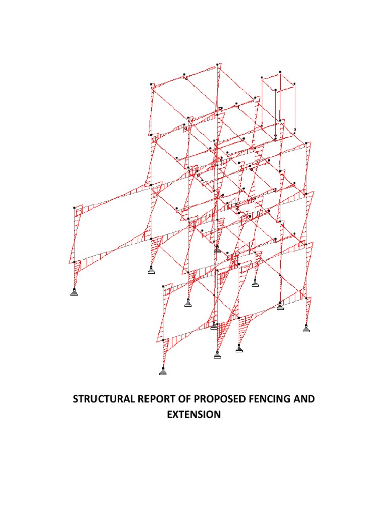 Structural Report: Fencing Project Analysis | PDF | Construction ...