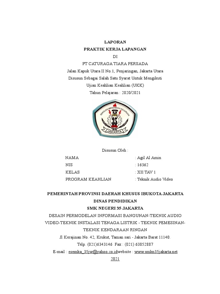 Laporan - Agil Al Amin (1) 2 | PDF