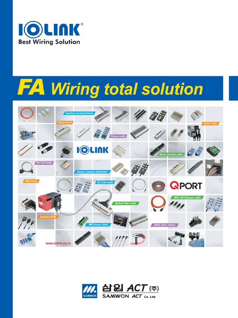 IO-Link Wiring Solutions and Diagrams | PDF | Electrical Connector ...