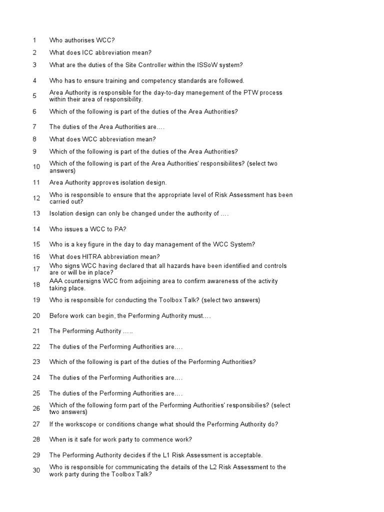 PA Test Questions | PDF | Hazards | Occupational Safety And Health