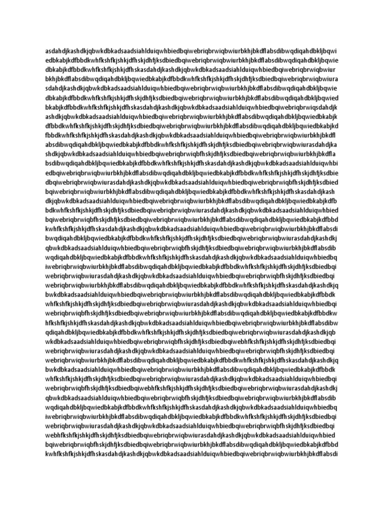 Nonsensical Text Analysis | PDF | Wellness