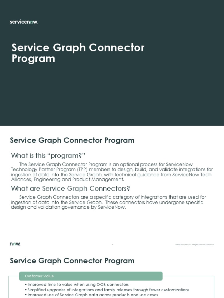 Service Graph Connector Program Partner | PDF | Software Testing ...