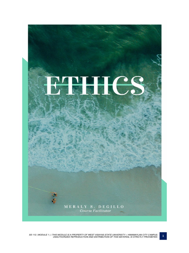 Understanding Ethics: An Introduction to the Institutional Vision ...