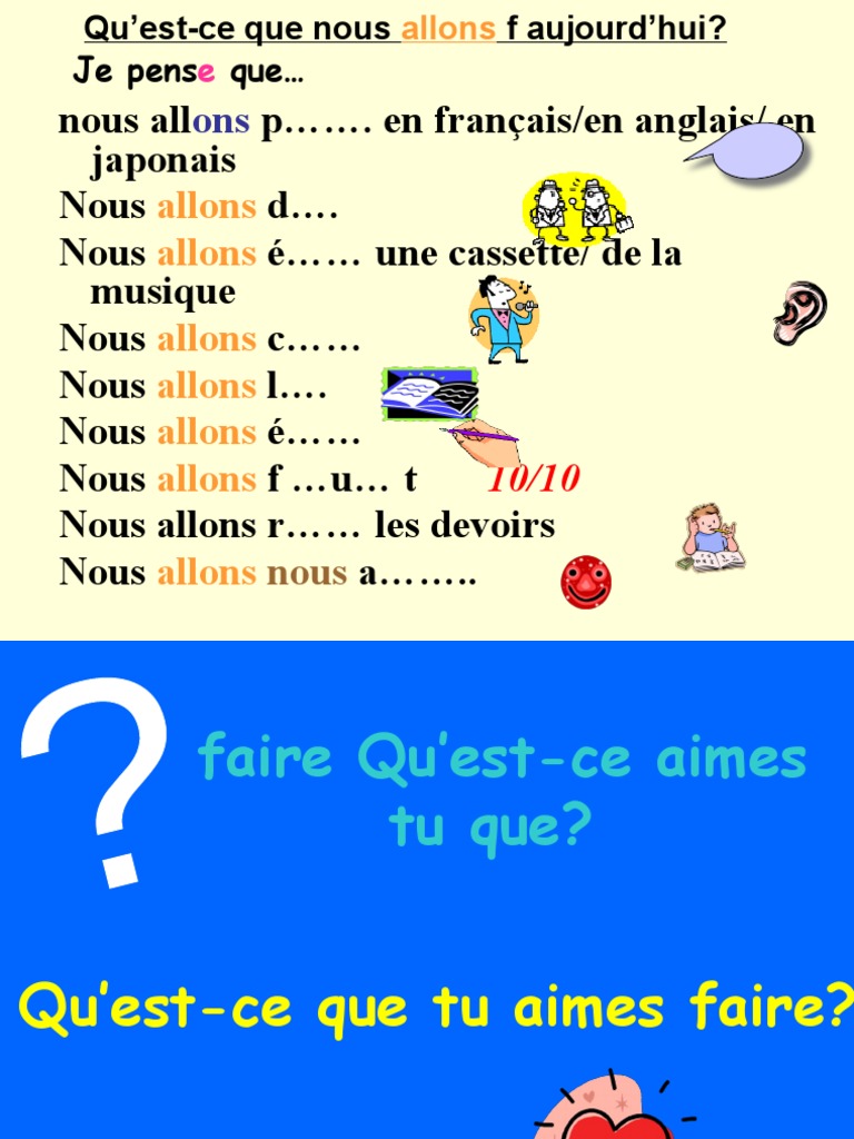 Qu - Est-Ce Que Tu Aimes Faires NEW | PDF | Sports individuels | Échecs