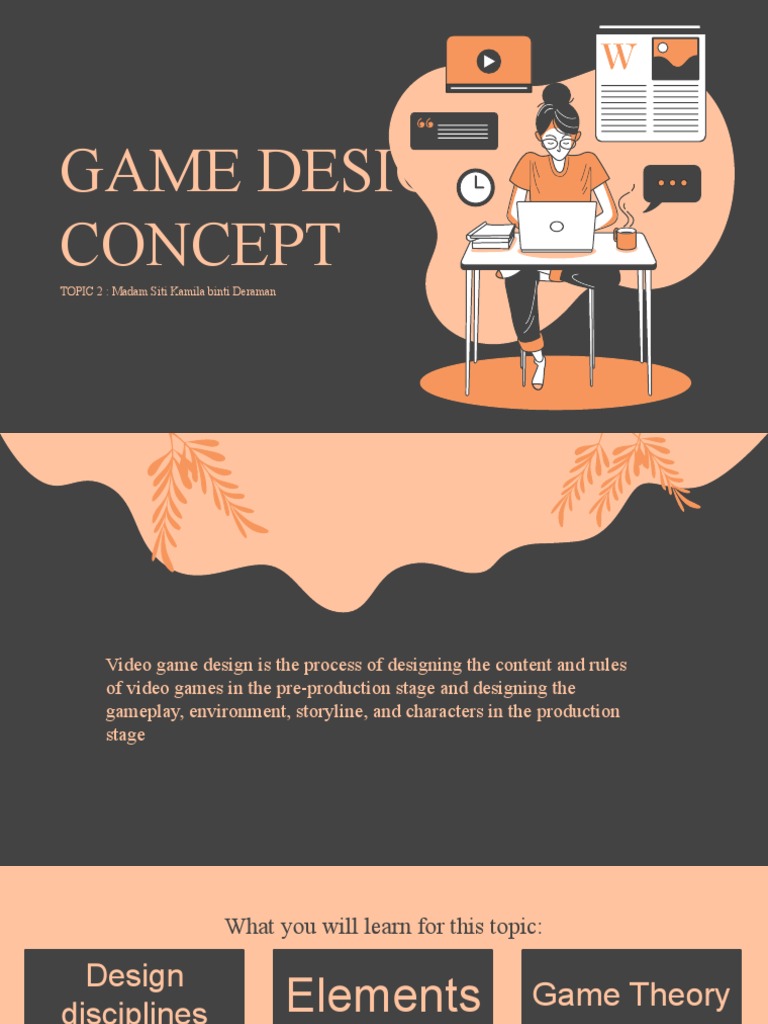 Topic2 - Game Design Concept | PDF | Game Theory | Gaming