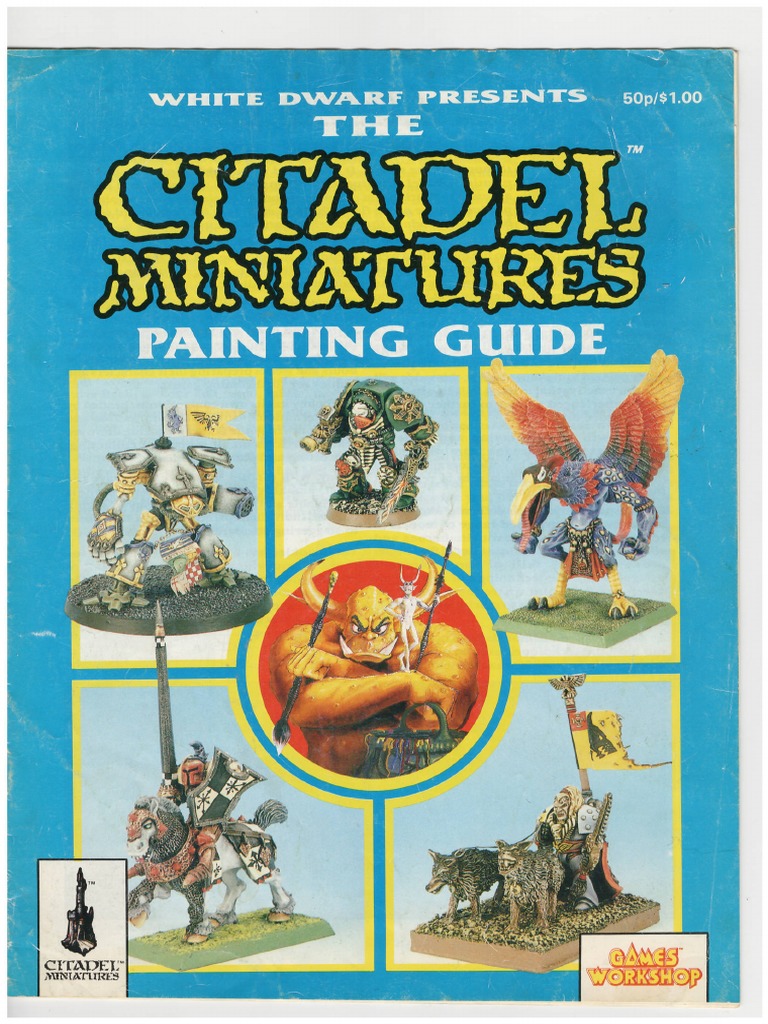 GUIDE 1989 en Citadel Miniatures Painting Guide Blue | PDF