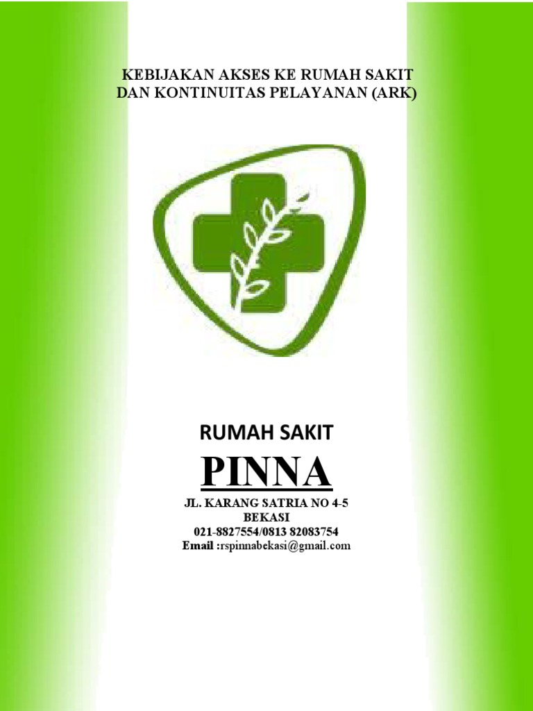 Kebijakan Akses dan Pelayanan RS Pinna | PDF