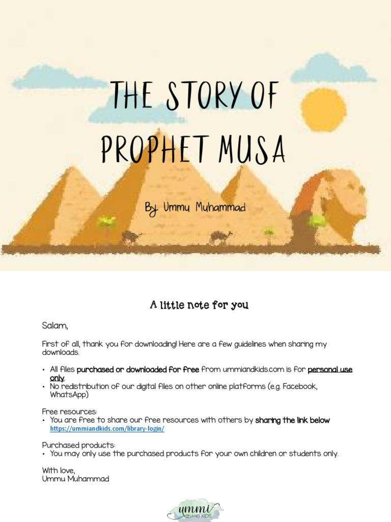 Story of Musa | PDF | Moses In Islam | Magic (Illusion)