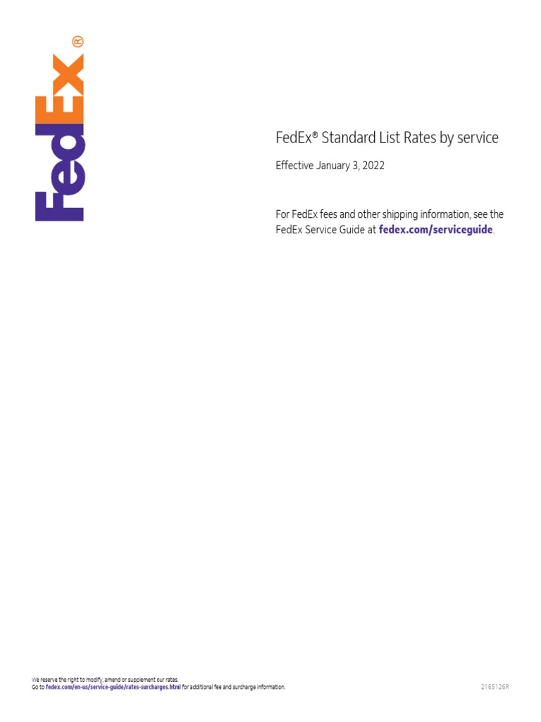 Fedex Same Day Delivery Rte Cards | PDF | Cargo | Fee