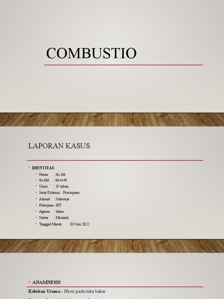 Laporan Kasus Combustio (Shafa) | PDF
