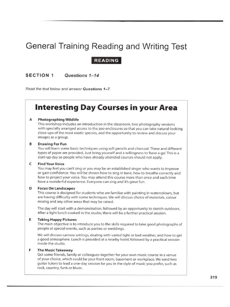 Reading GT | PDF