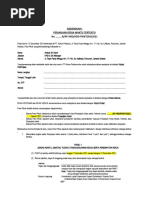 Contoh Gentlemen Agreement | PDF