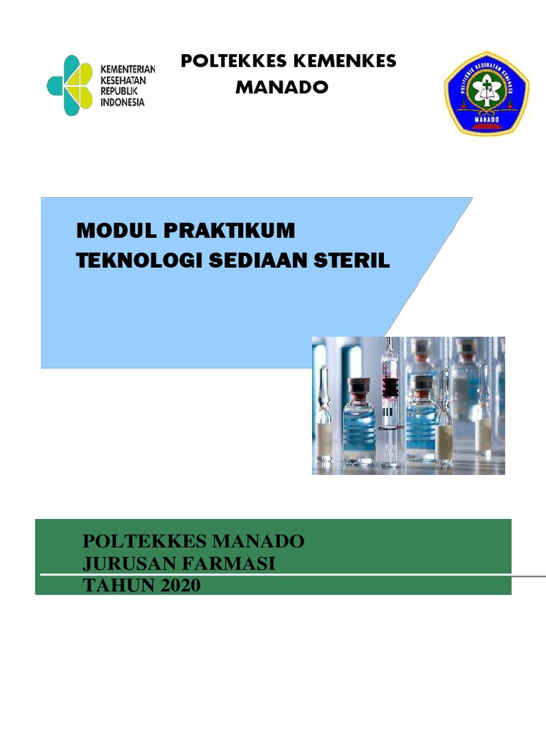 Modul Praktikum Sediaan Steril Farmasi | PDF
