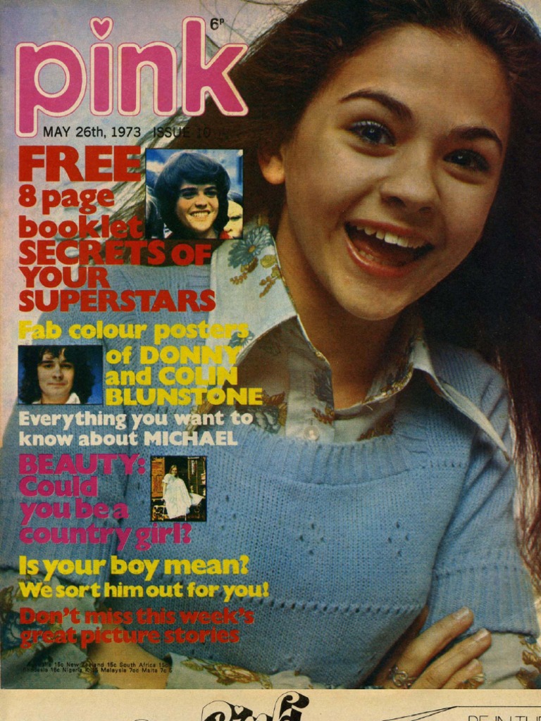Pink (Vintage Teenage) Magazine - Issue 10 - May 26th 1973