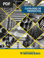 Catálogo de Productos Novacero 2024 | PDF | Acero | Materiales
