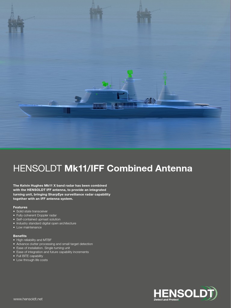 Hensoldt Mk11/IFF Combined Antenna | PDF | Radar | Antenna (Radio)