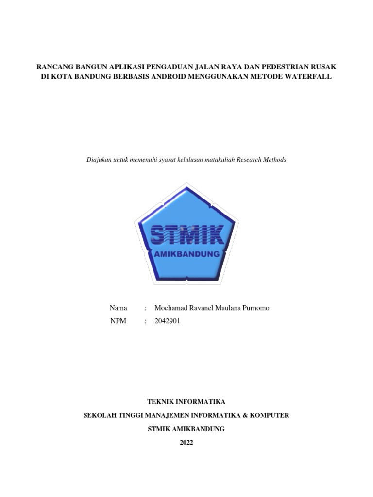 Tugas UAS Mata Kuliah Research Methods | PDF
