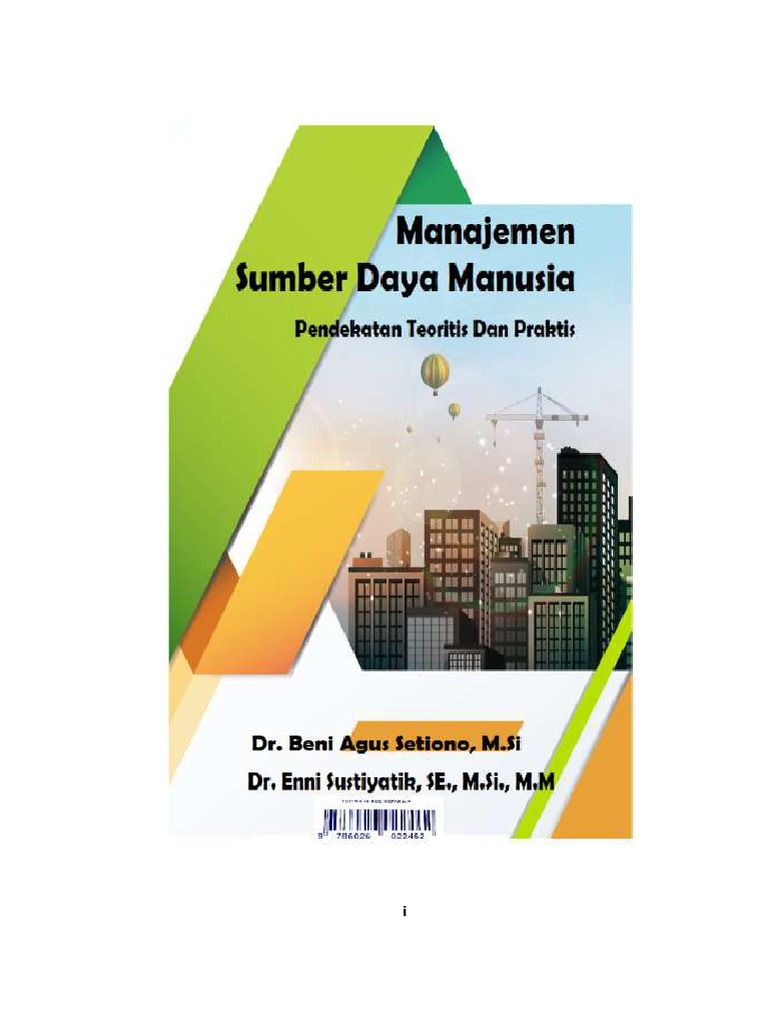 BUKU MSDM 2020 BA Setiono Dan E Sustiyatik. Manajemen Sumber Daya Manusia | PDF