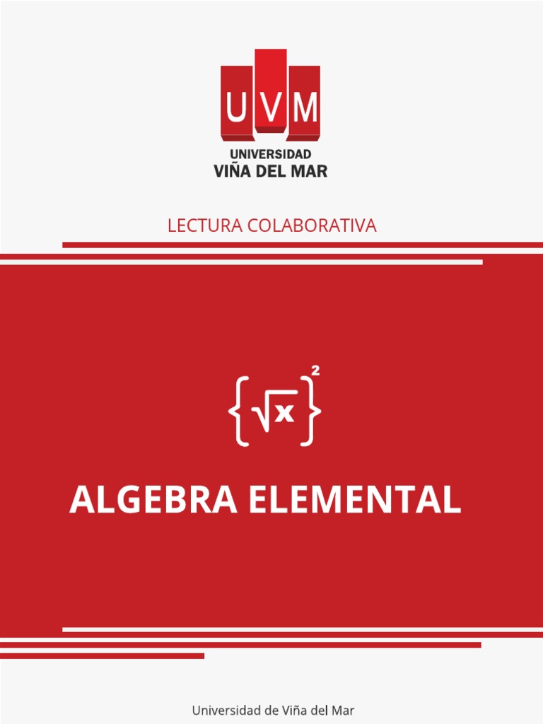 LC Álgebra Elemental | PDF | Números | División (Matemáticas)