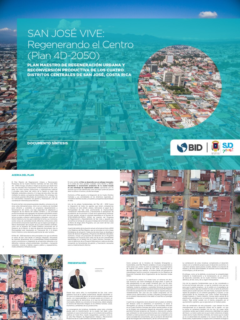 Plan 4D 2050 | PDF | Sustentabilidad | Urbanismo