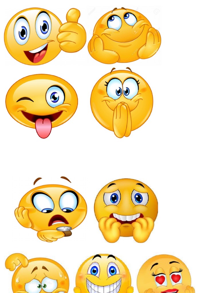Emoticones para Imprimir | PDF