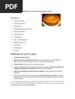 Receta de Chiskey | PDF | Tarta de queso | Crema