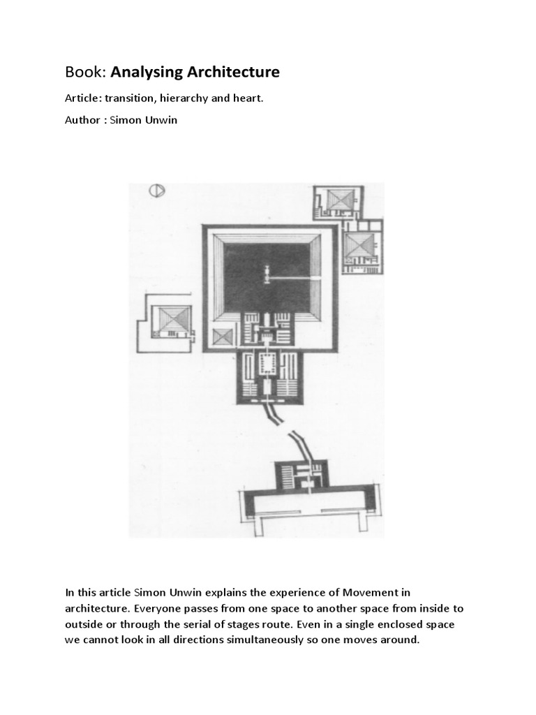 Book: Analysing Architecture | PDF | Porch