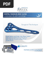 EVOS Wrist Surgical Technique Smith and Nephew | PDF | Drill | Screw