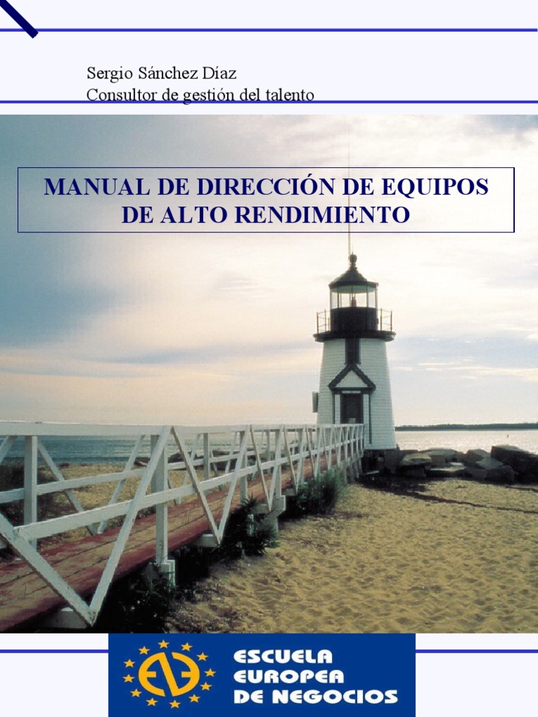 Manual de Direccion de Equipos Manual de | PDF | Comportamiento | Liderazgo