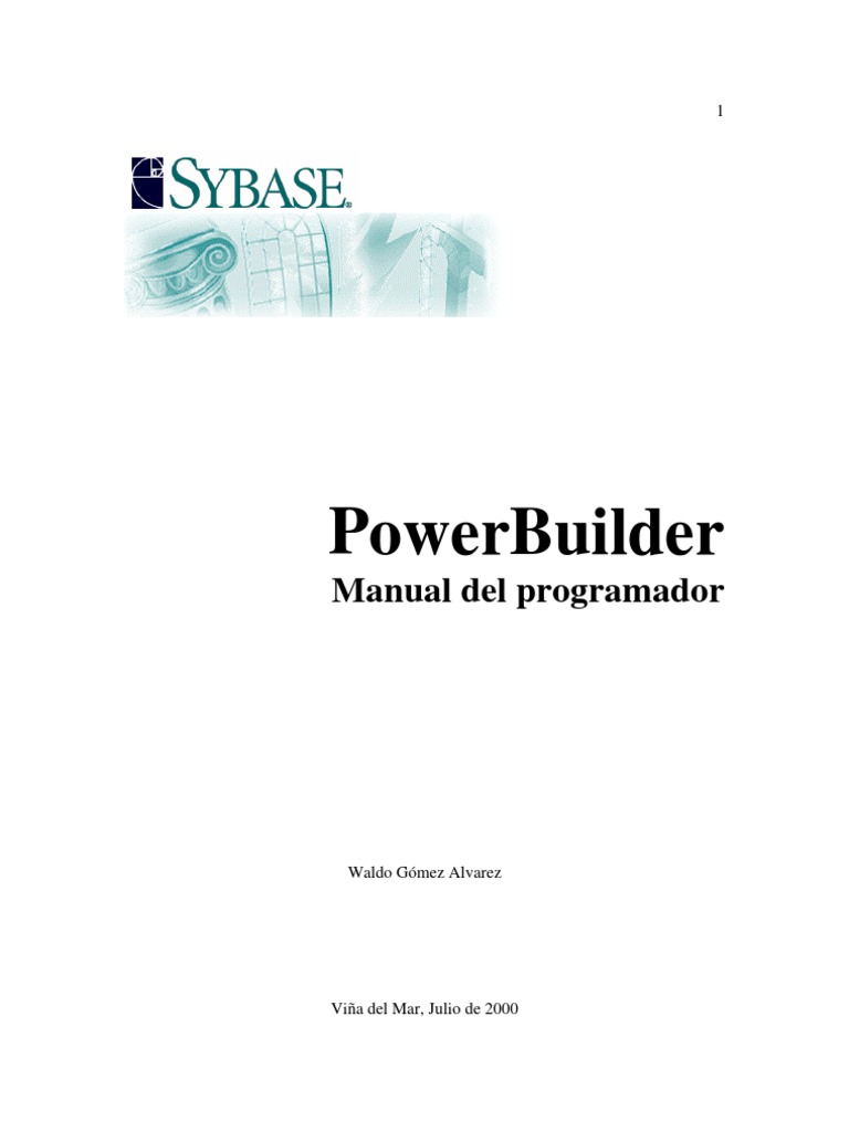 Introducción a PowerBuilder GUI | PDF | Objeto (informática) | Ventana ...