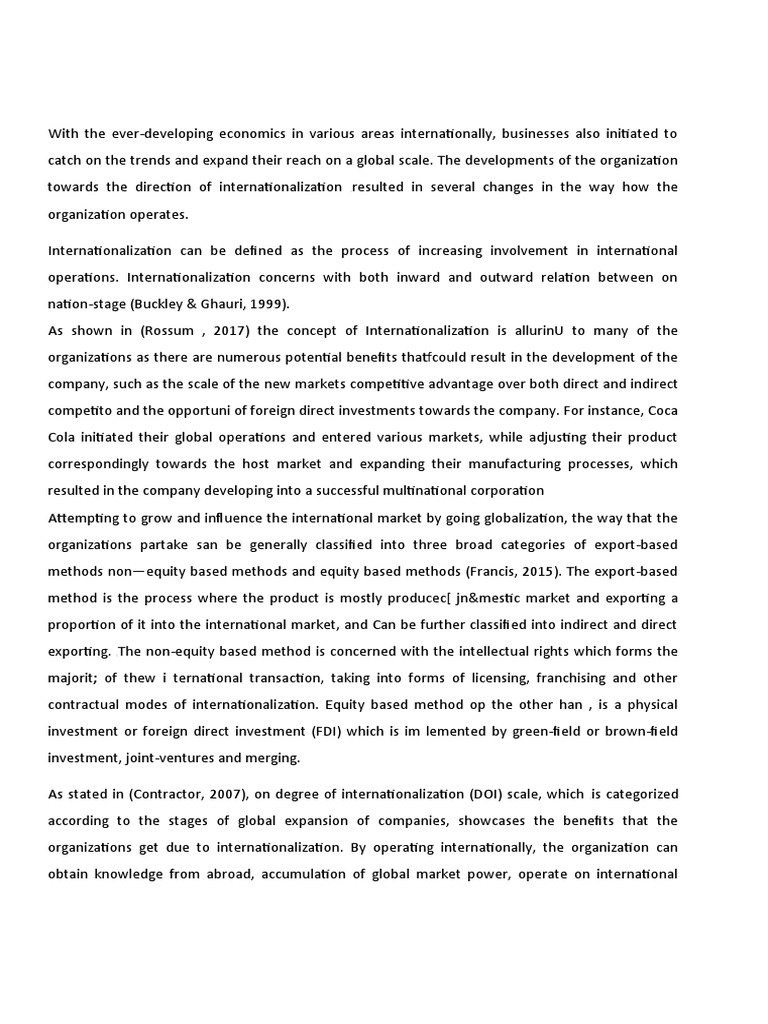 MIU SHRM ES2 Sample | PDF | Internationalization | Human Resource ...