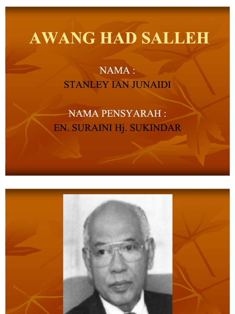 Awang Had Salleh | PDF