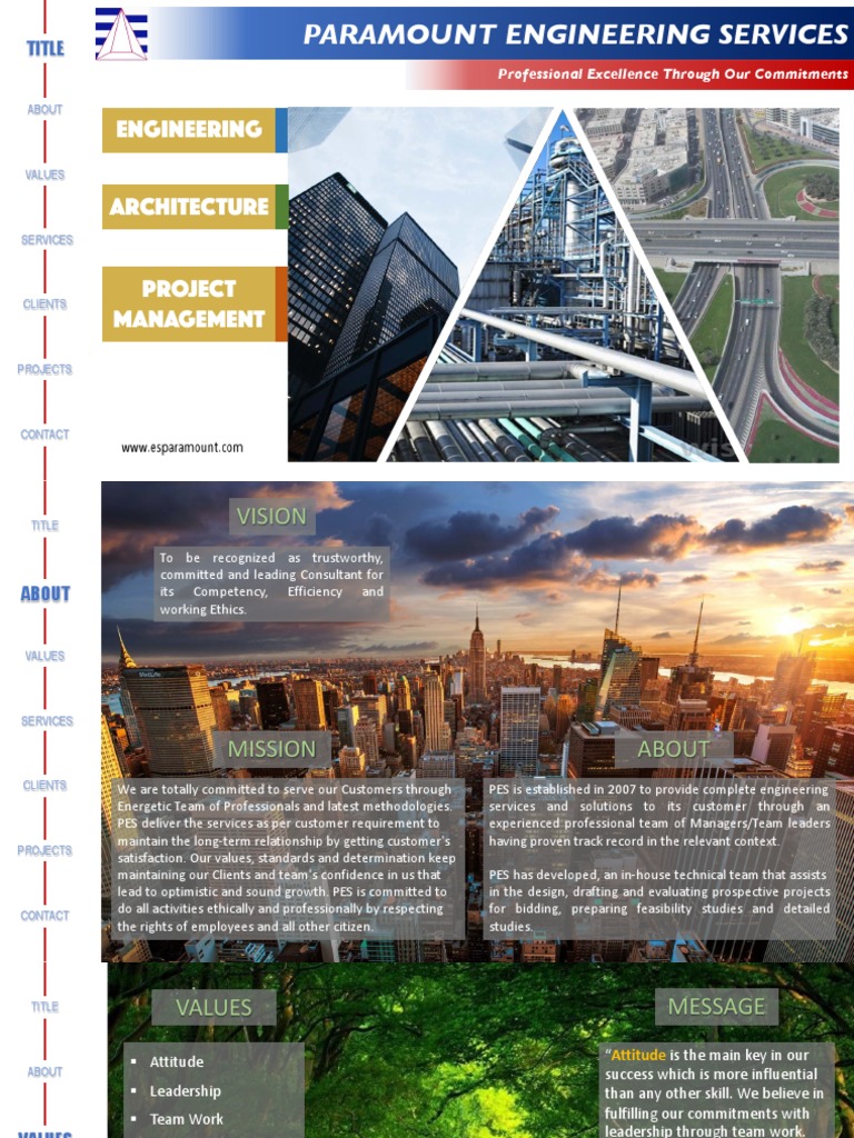Paramount Engineering Services | PDF | Heat Exchanger | Oil Refinery