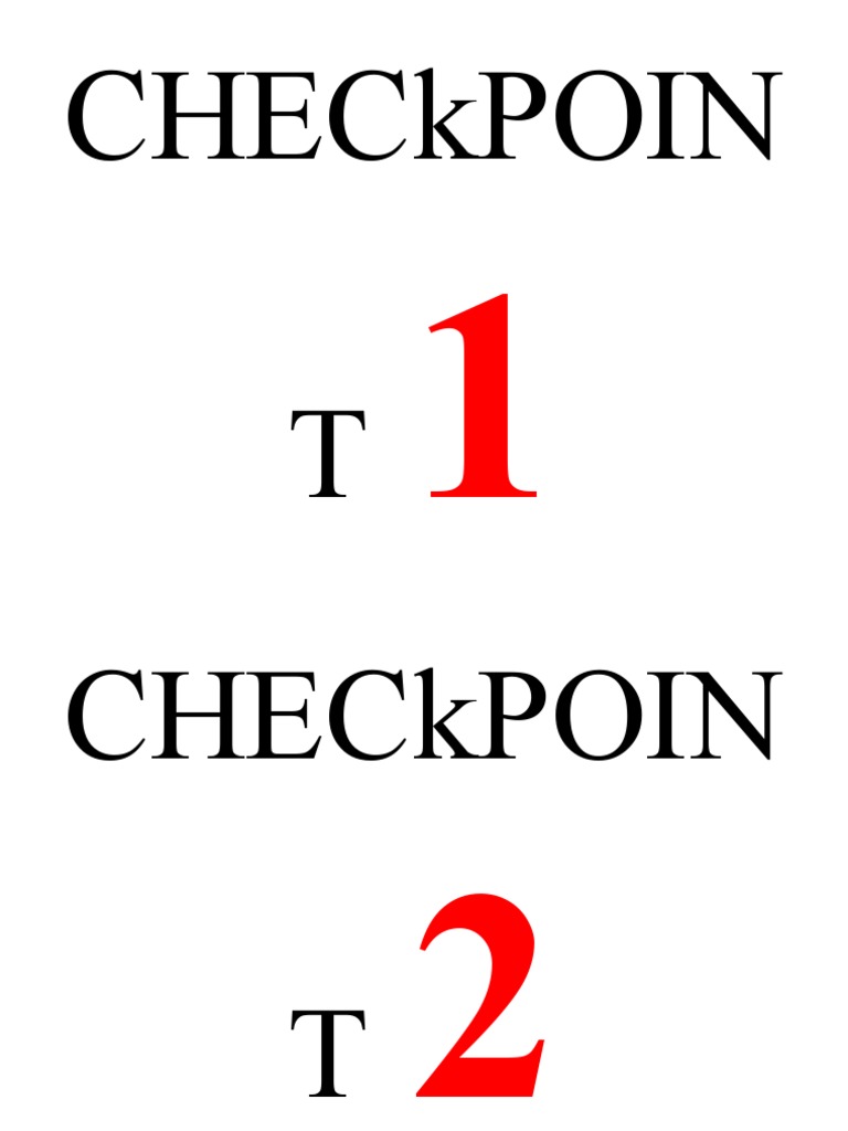 Tagging Checkpoint | PDF