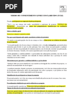 Termo de Consentimento Livre e Esclarecido (TCLE) Professora - REVISADO ...