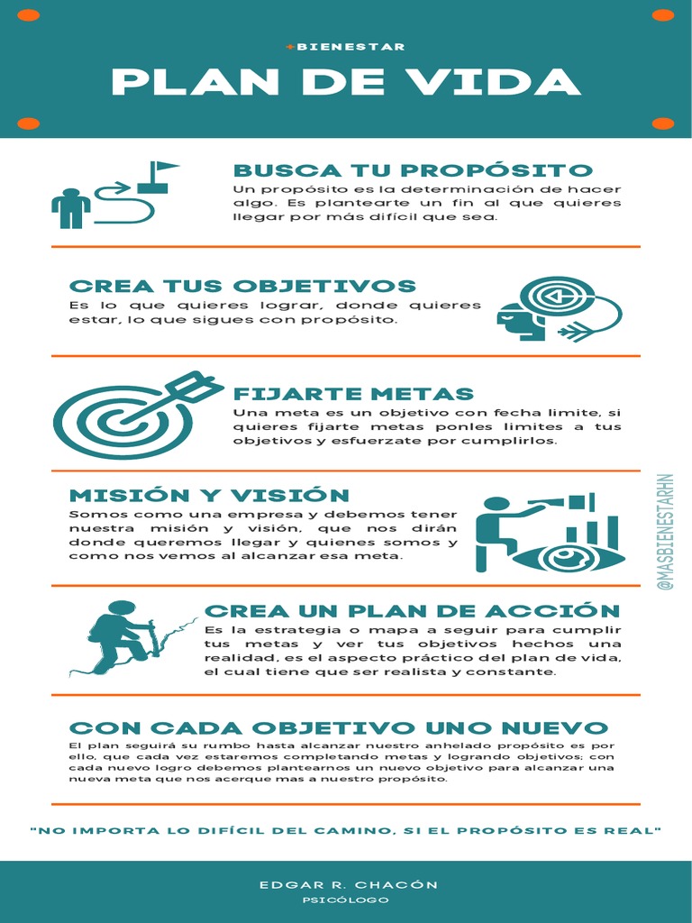 Plan de Vida Infografia | PDF