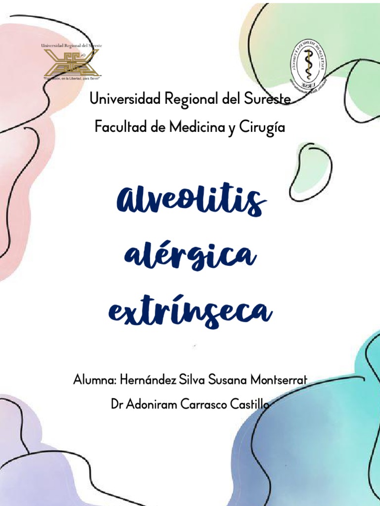 Alveolitis Alergica Extrinseca | PDF | Inflamación | Medicina CLINICA