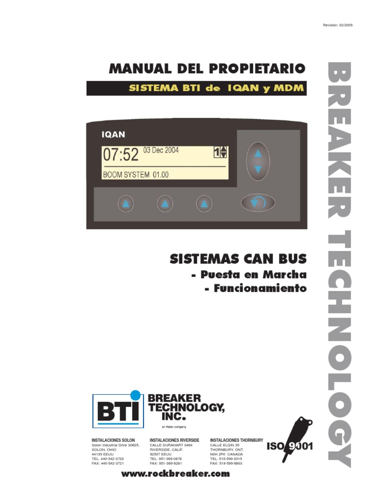 IQAN & MDM Owners Manual 2005-Es | PDF | Programa de computadora | Programación