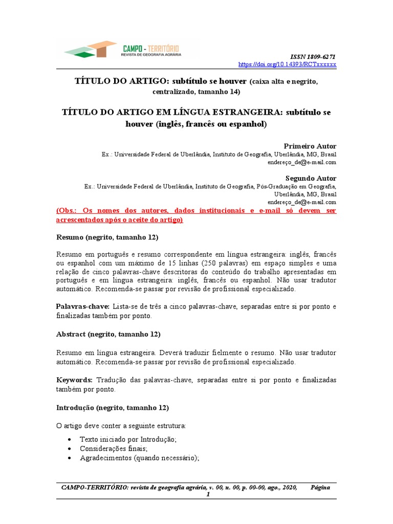 Trabalho Pronto Abnt Baixar | PDF | Abstract (resumo) | Traduções