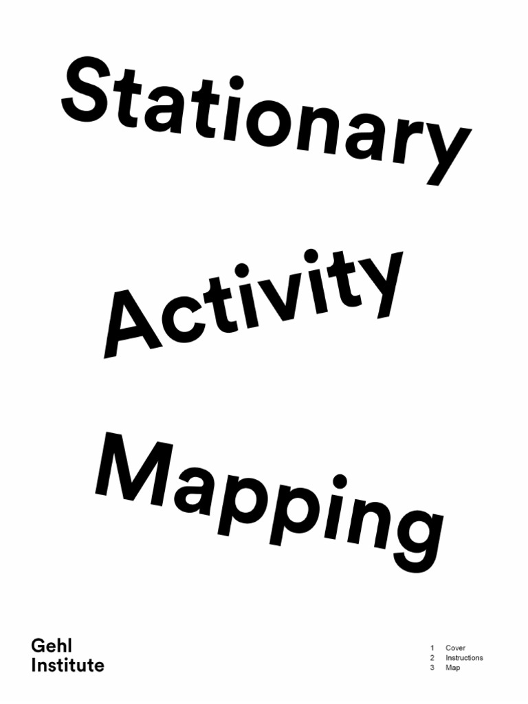 Activity Mapping Guidelines for Surveys | PDF | Map