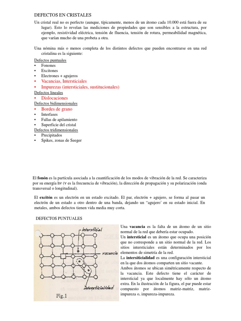Defectos cristales 40 | PDF | Dislocación | Deformación (ingeniería)