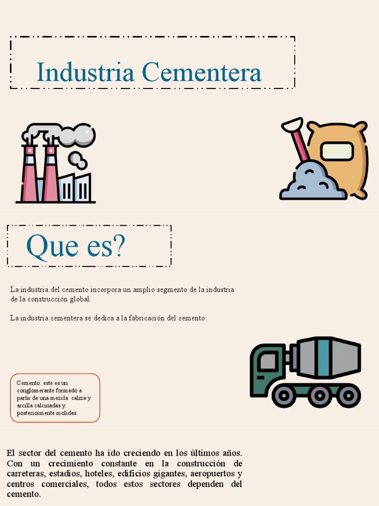 Industria Cementera | PDF
