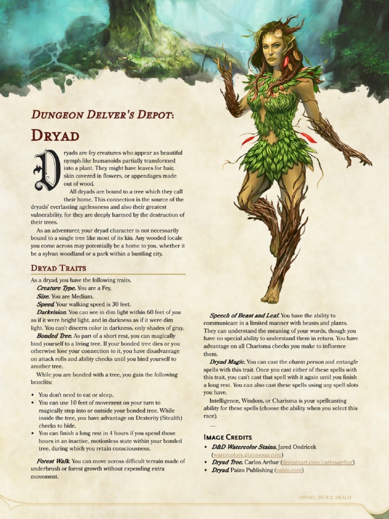 Dryad | PDF