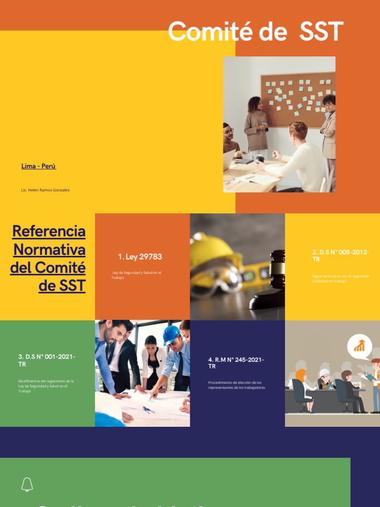 Comité de Seguridad y Salud en el Trabajo | PDF