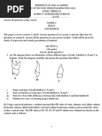 2025 Bece Science Sample Questions | PDF | Chemical Bond | Ionic Bonding