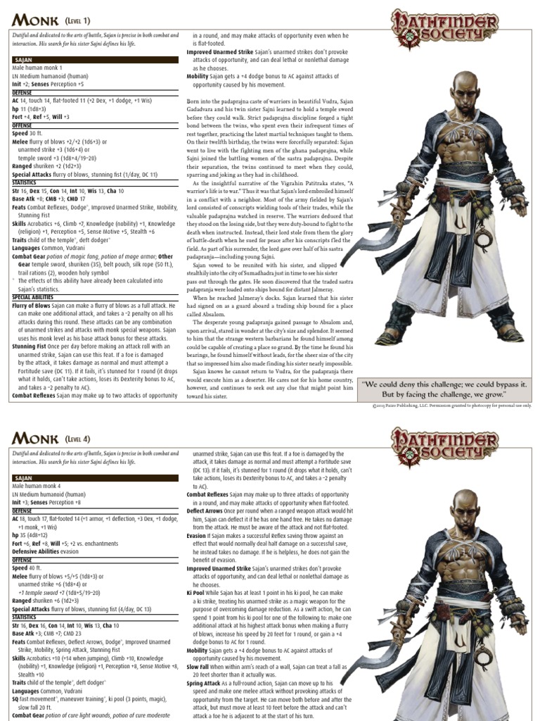 Monk - All Levels | PDF