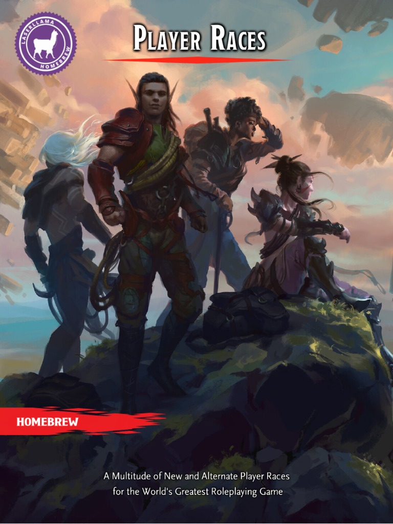 Player Races: Descriptions of Six Diverse Races for Roleplaying ...